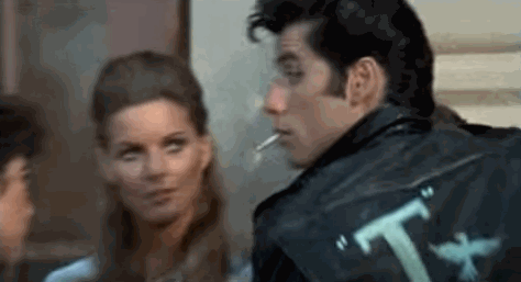 Danny Zuko Gif